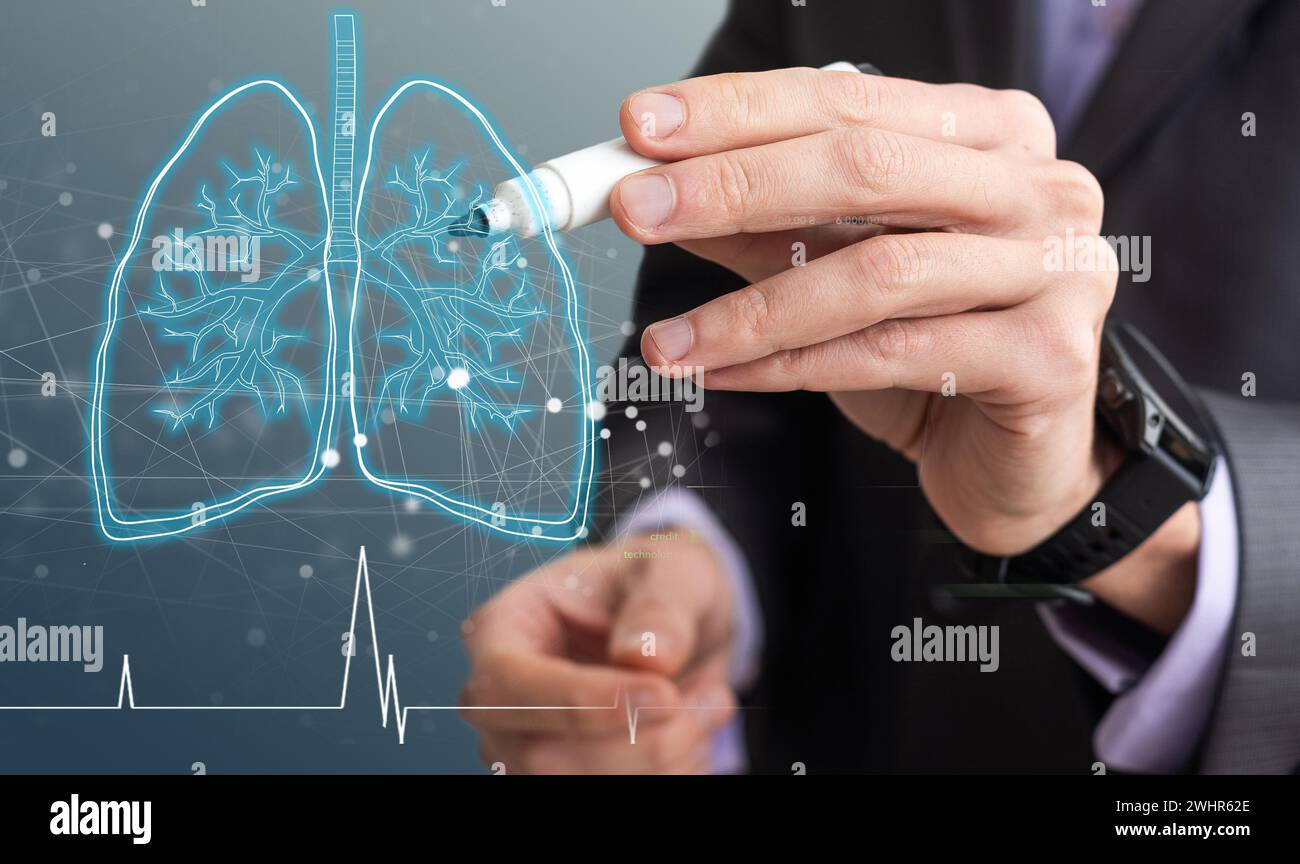 Artificial intelligence in smart healthcare hospital technology concept ... Artificial intelligence in smart healthcare hospital technology concept ...