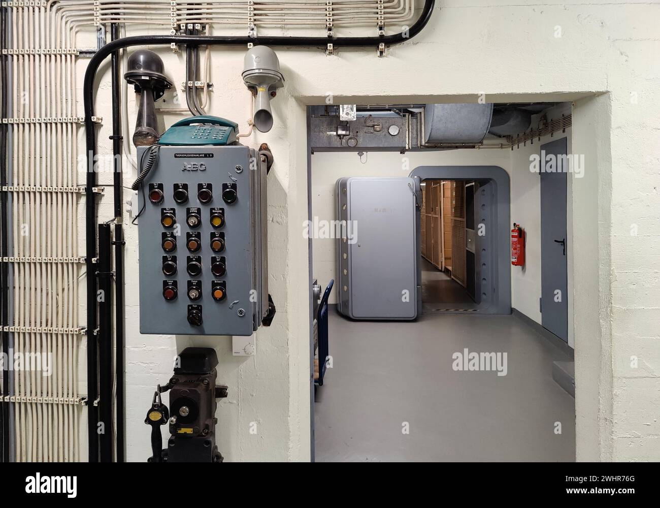 Bundesbank Bunker Cochem, formerly secret bunker, now museum, Germany ...