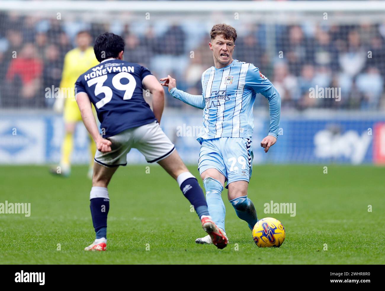 Coventry City's Victor Torp during the Sky Bet Championship match at ...