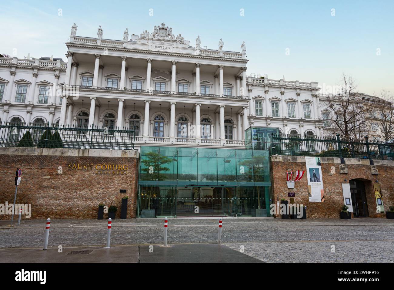 Palais Coburg in Vienna, Austria Stock Photo - Alamy