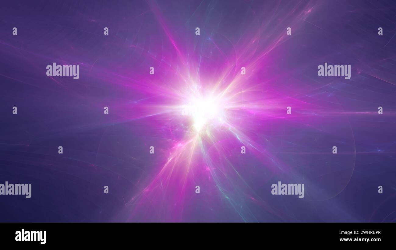 space nebula color smoke abstract illustration render Stock Photo - Alamy