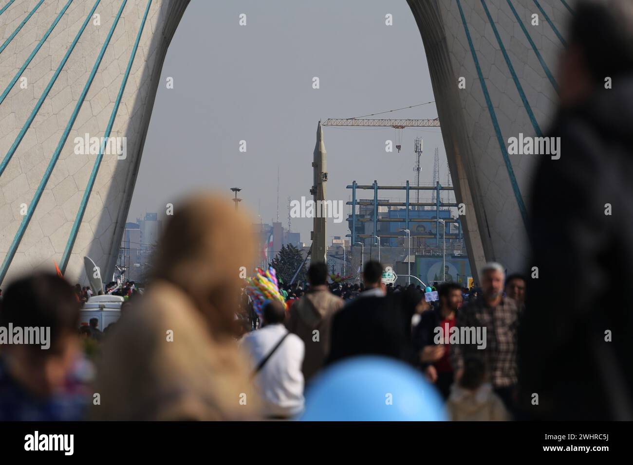 Sejil ballistic missile hi-res stock photography and images - Alamy