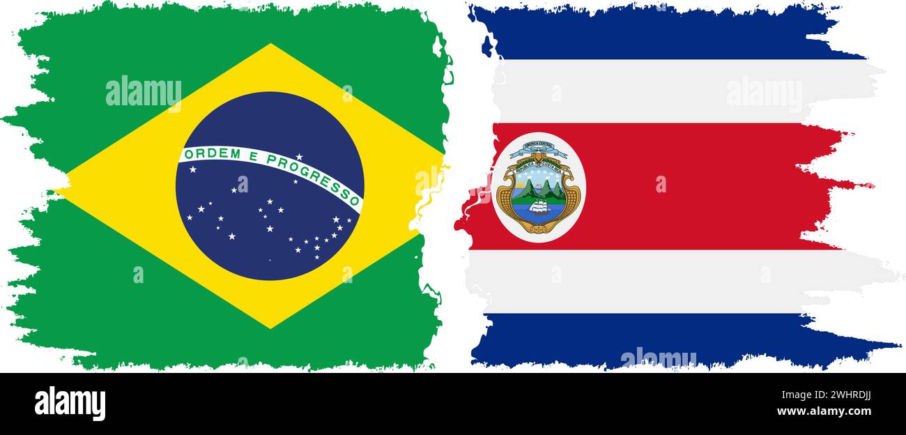 Costa rica brazil conflict Stock Vector Images - Alamy