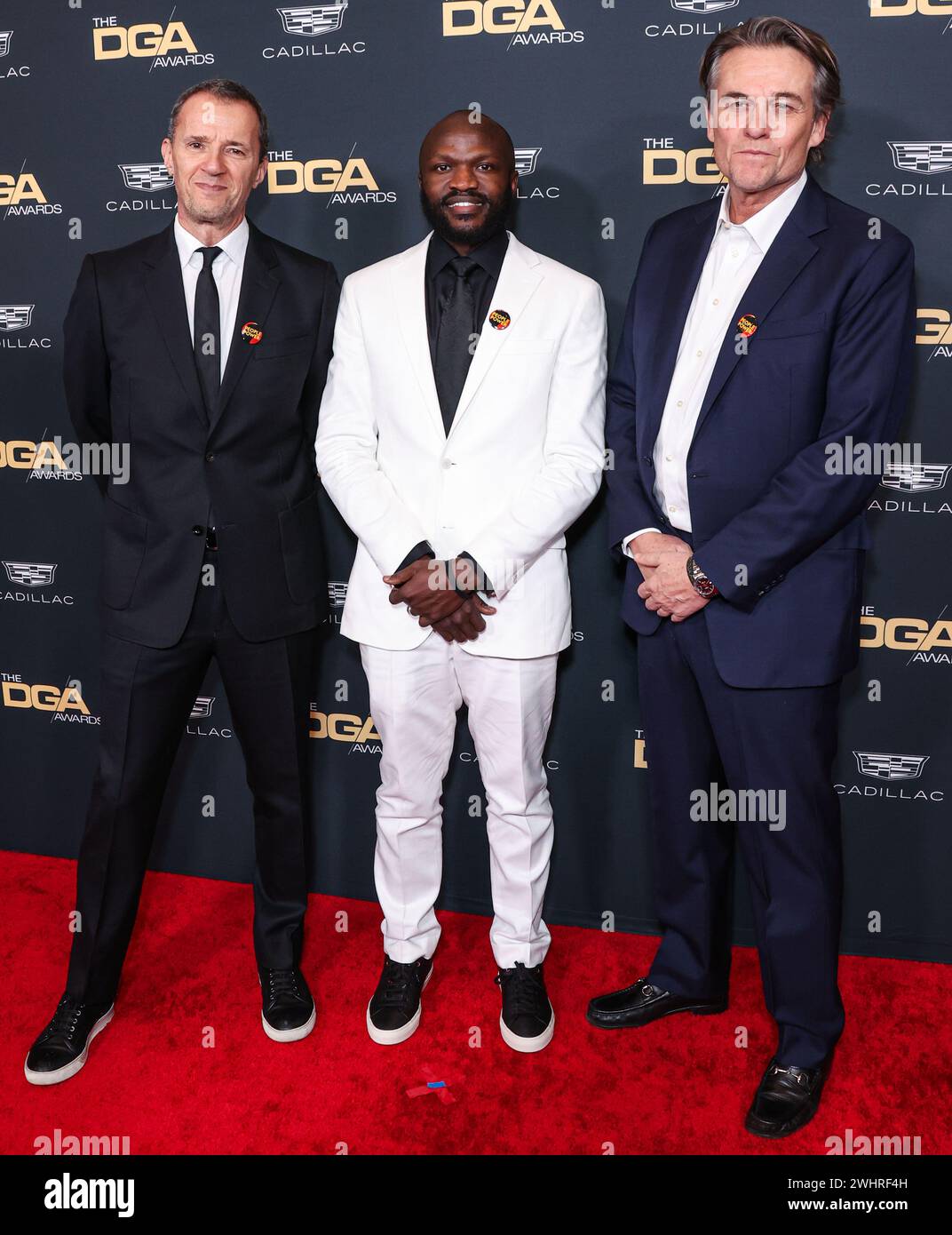 BEVERLY HILLS, LOS ANGELES, CALIFORNIA, USA - FEBRUARY 10: John Battsek ...