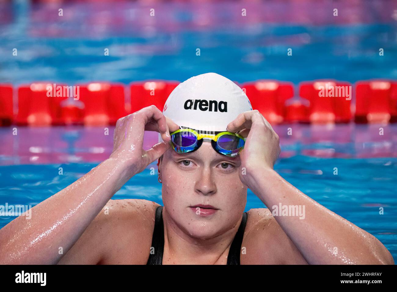 Doha, Qatar. 11th Feb, 2024. Sara Franceschi of Italy, Anastasia ...