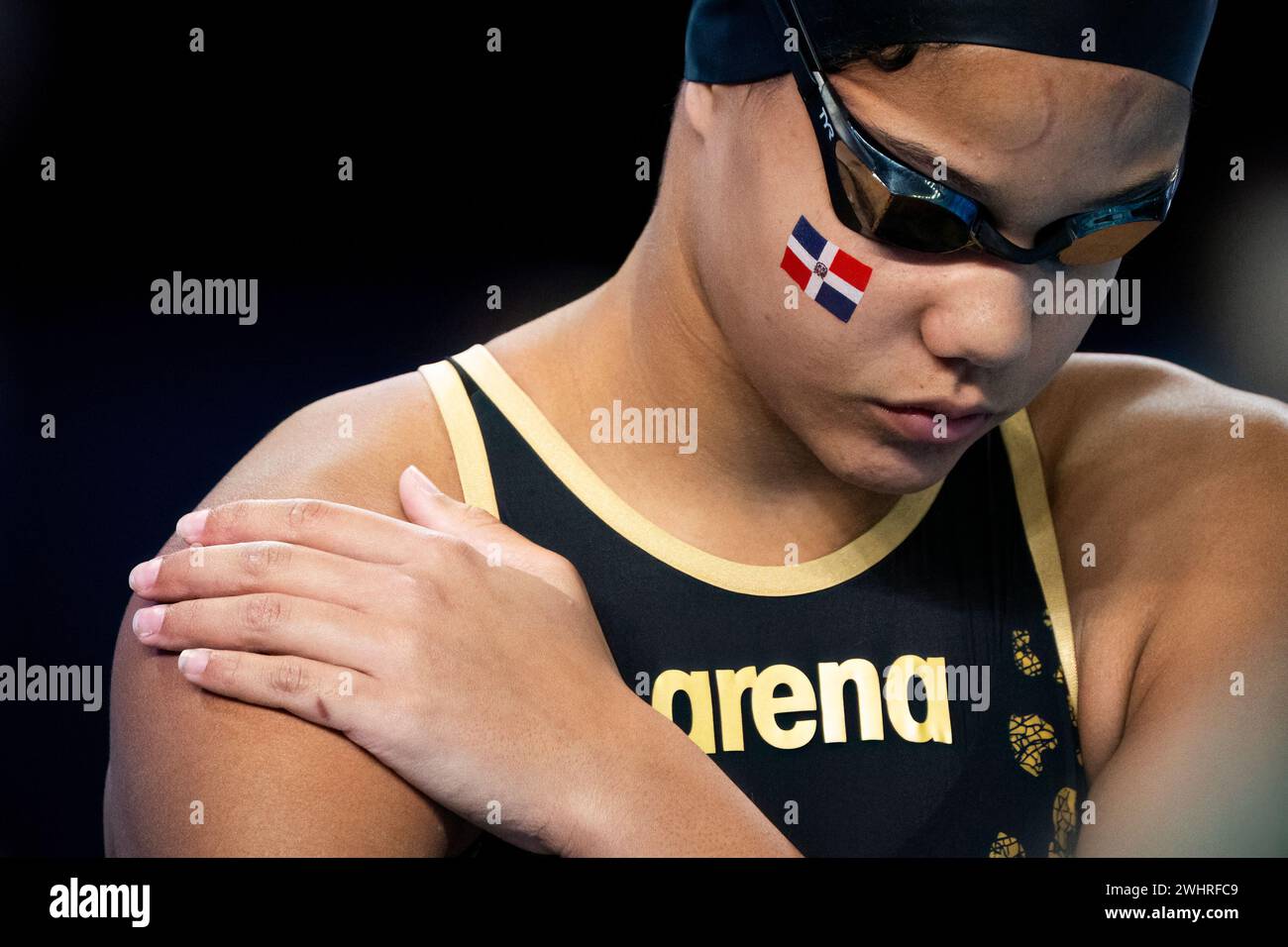 Maria Alejandra Fernandez of Dominican Republic competes in the ...