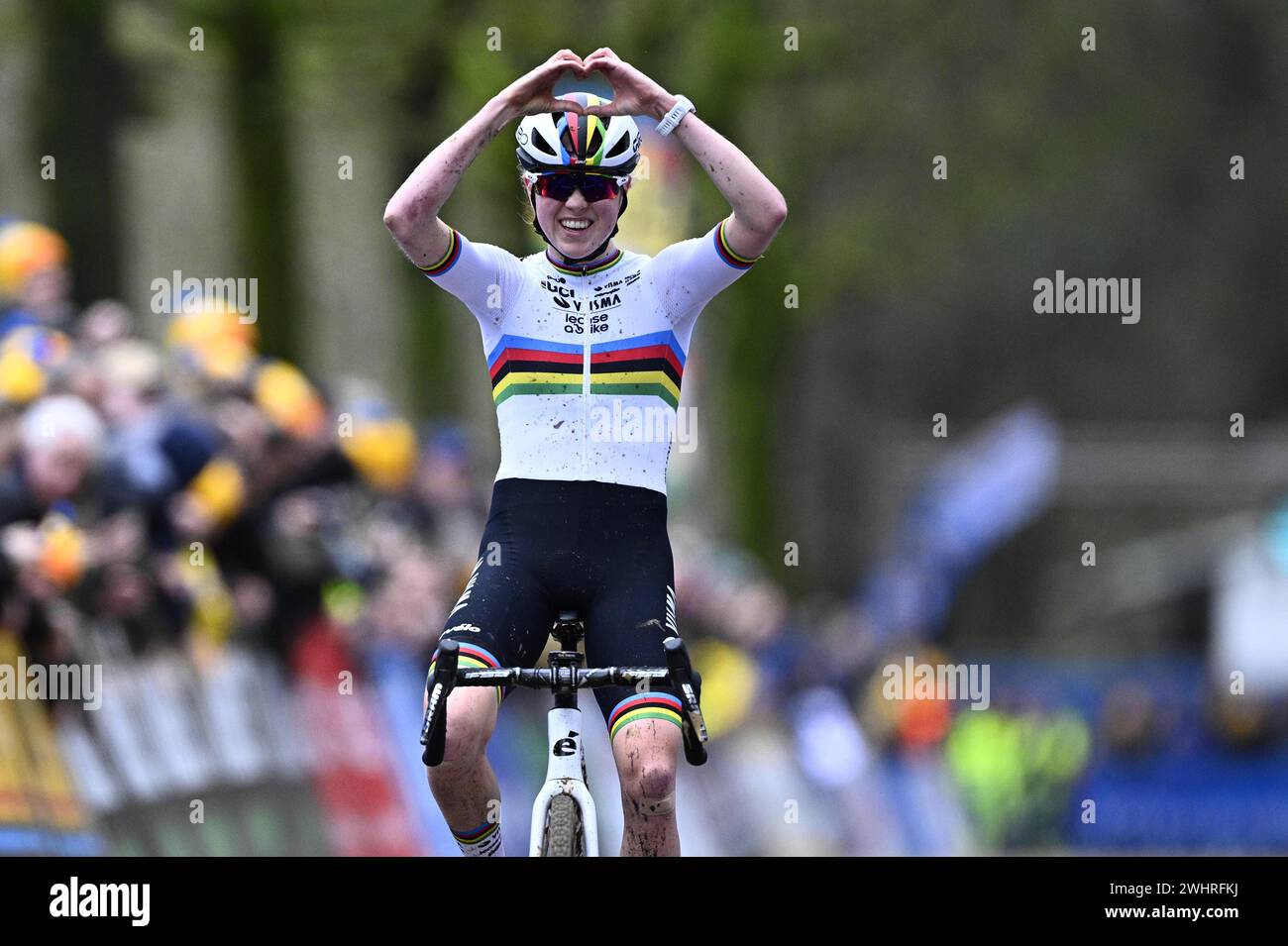 Lille, Belgium. 11th Feb, 2024. Dutch Fem Van Empel pictured during the ...