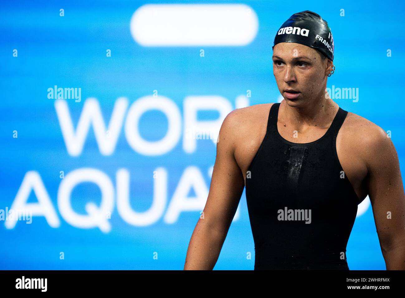Doha, Qatar. 11th Feb, 2024. Sara Franceschi of Italy competes in the ...
