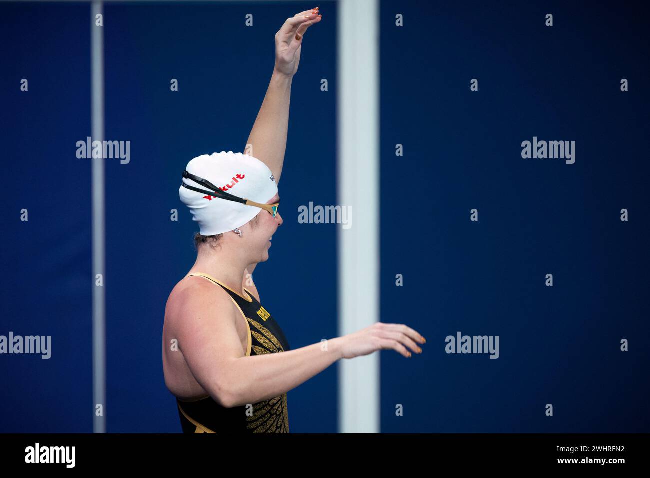 Doha, Qatar. 11th Feb, 2024. Sara Franceschi of Italy, Valerie Rose ...