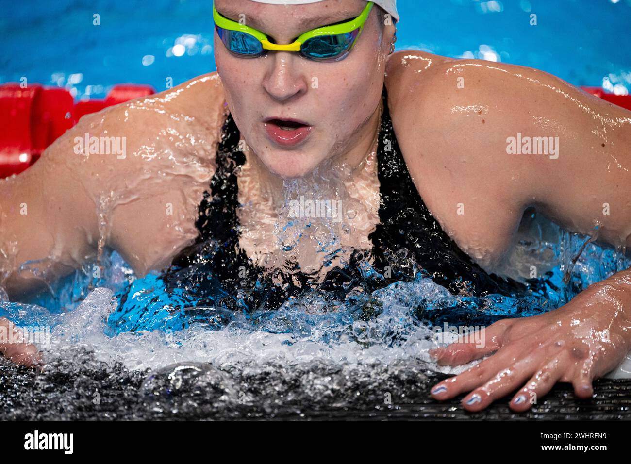 Doha, Qatar. 11th Feb, 2024. Sara Franceschi of Italy, Anastasia ...