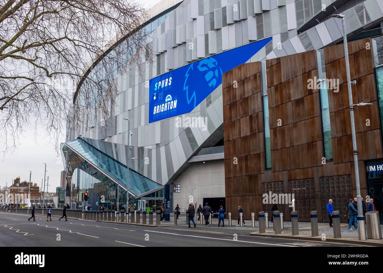 Tottenham Hotspur Stadium in Tottenham high Road, Borough of Haringey ...