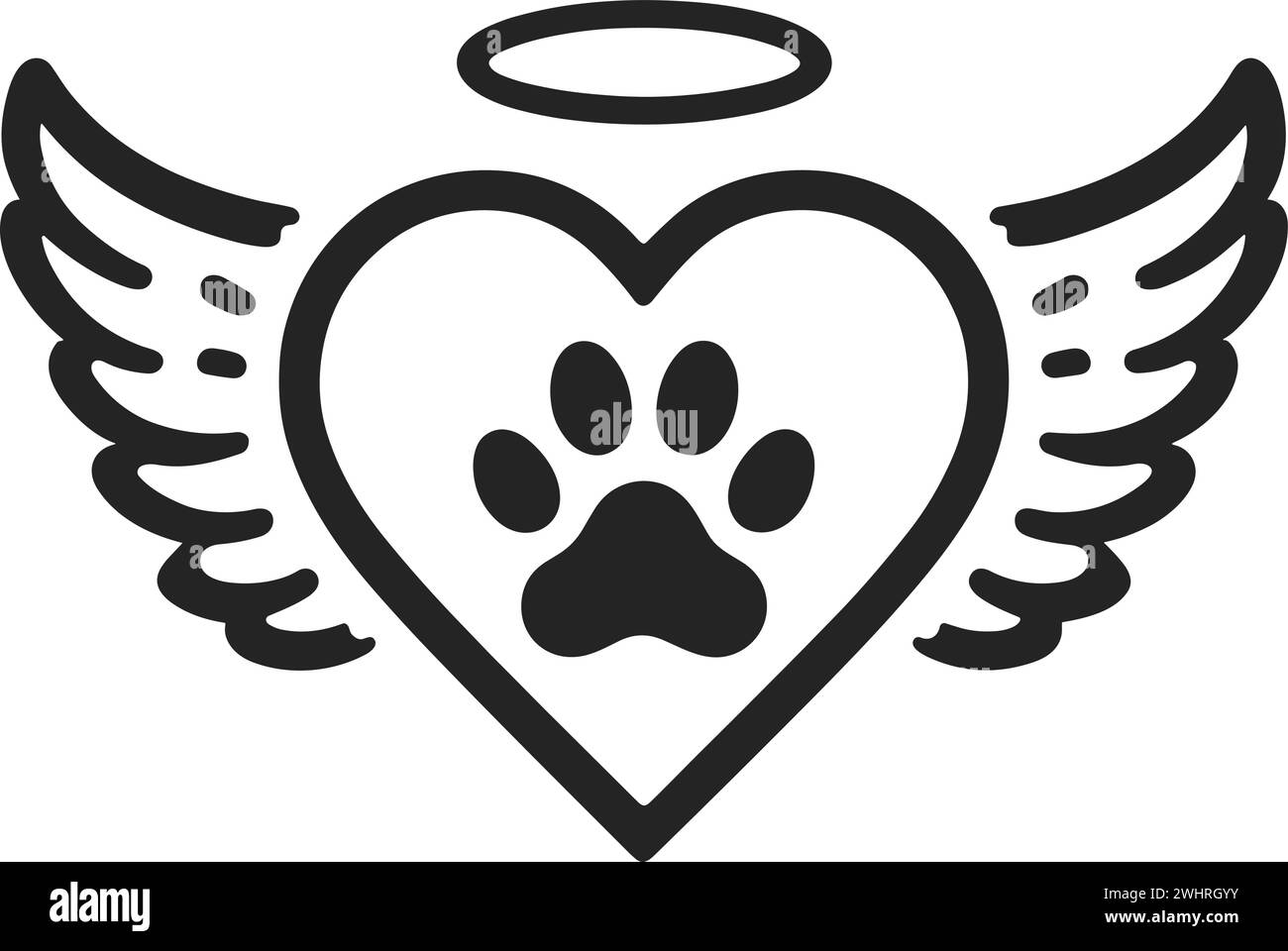 Angel pet Black and White Stock Photos & Images - Alamy