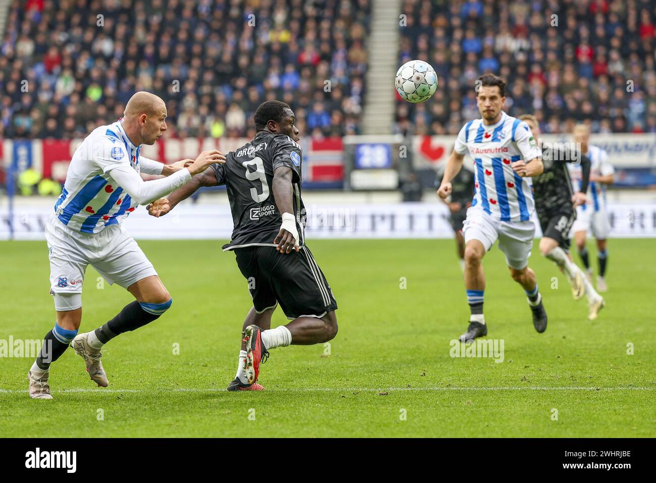 HEERENVEEN, 11-02-2024 , Abe Lenstra Stadium , Dutch Eredivisie Football season 2023 / 2024 ...
