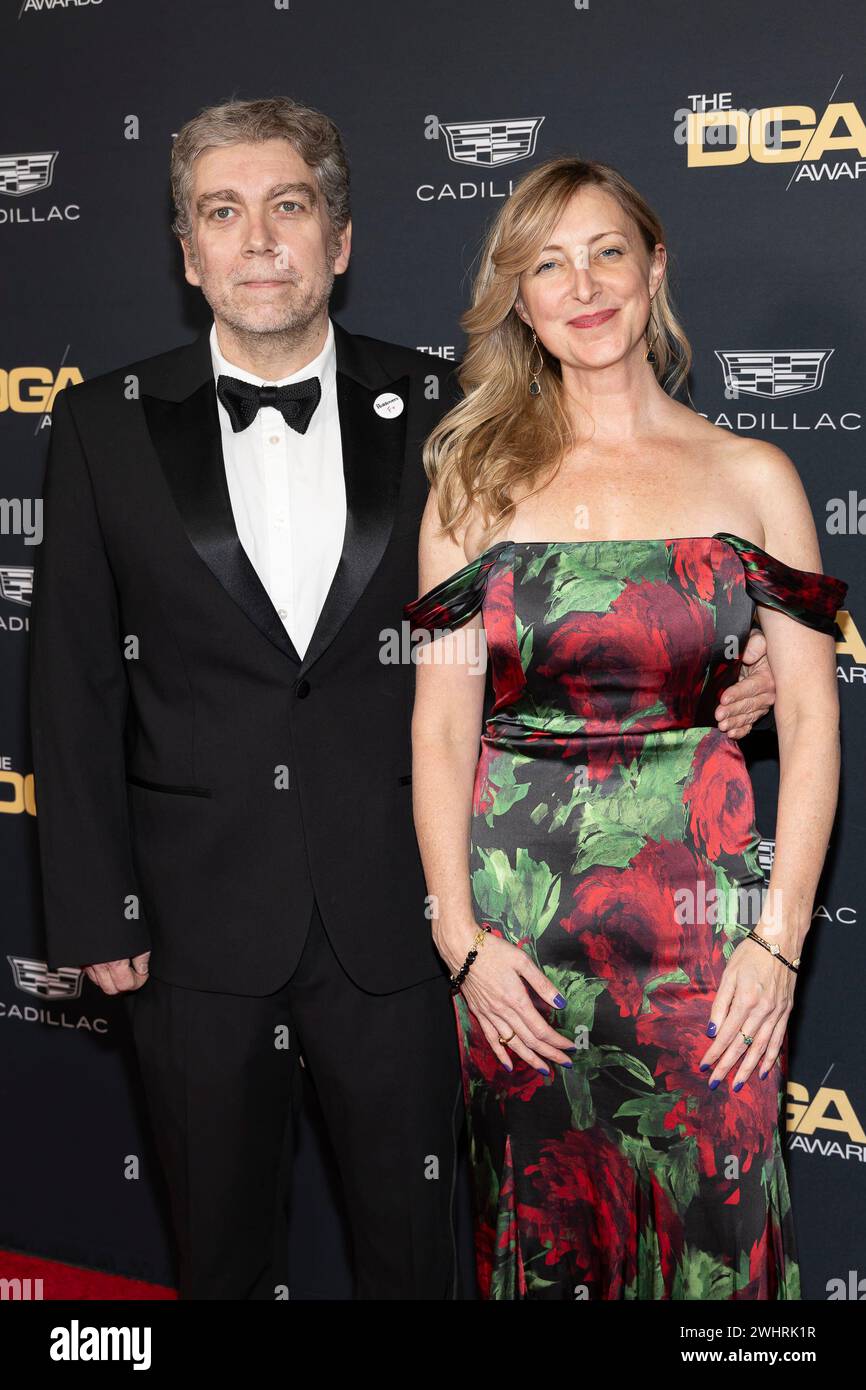 Beverly Hills, USA. 10th Feb, 2024. Chris Stinson and Amy Greene attend ...