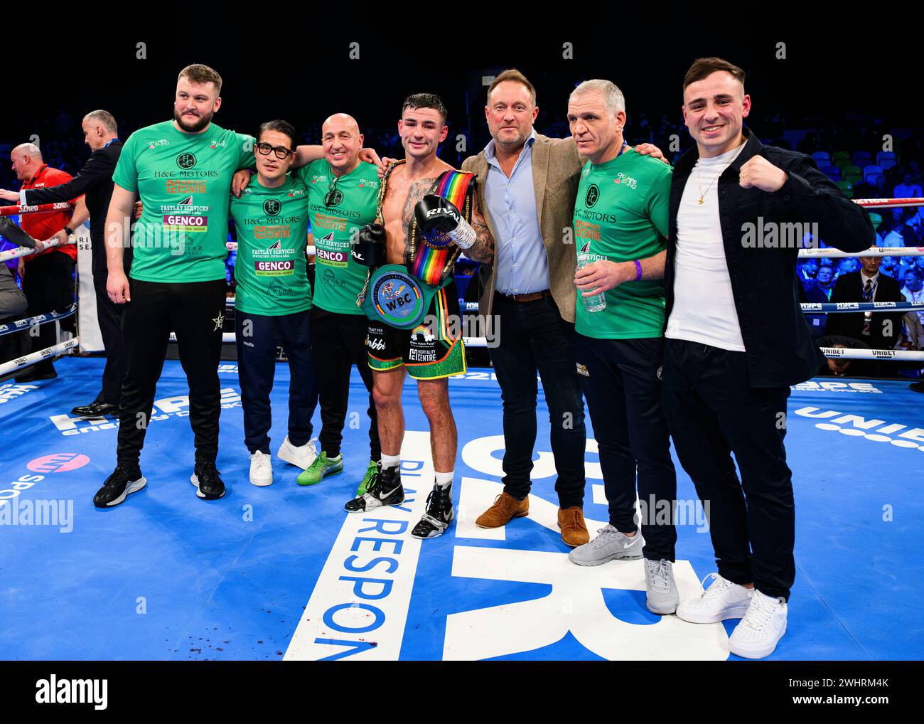 LONDON, UNITED KINGDOM. 10 Feb, 24. Sam Noakes poses photos with his ...