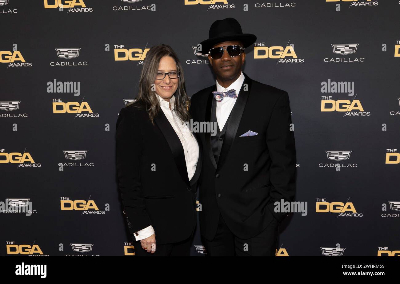 Beverly Hills, USA. 10th Feb, 2024. Alexandra Lipsitz and Joe Guidry ...