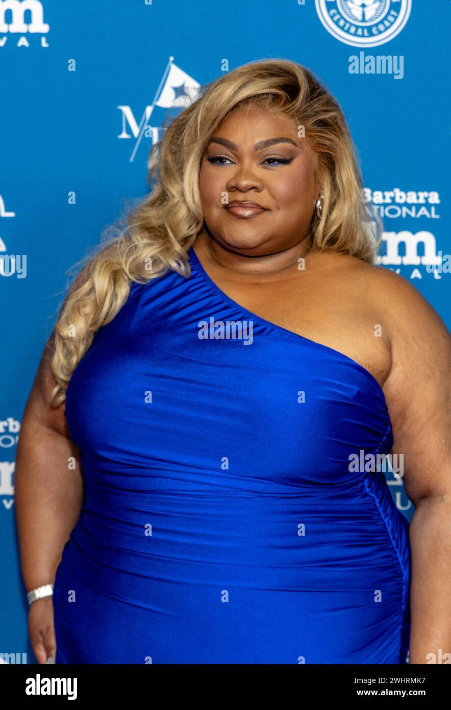 Santa Barbara, USA. 10th Feb, 2024. Red Carpet Arrivals: Da'Vine Joy ...