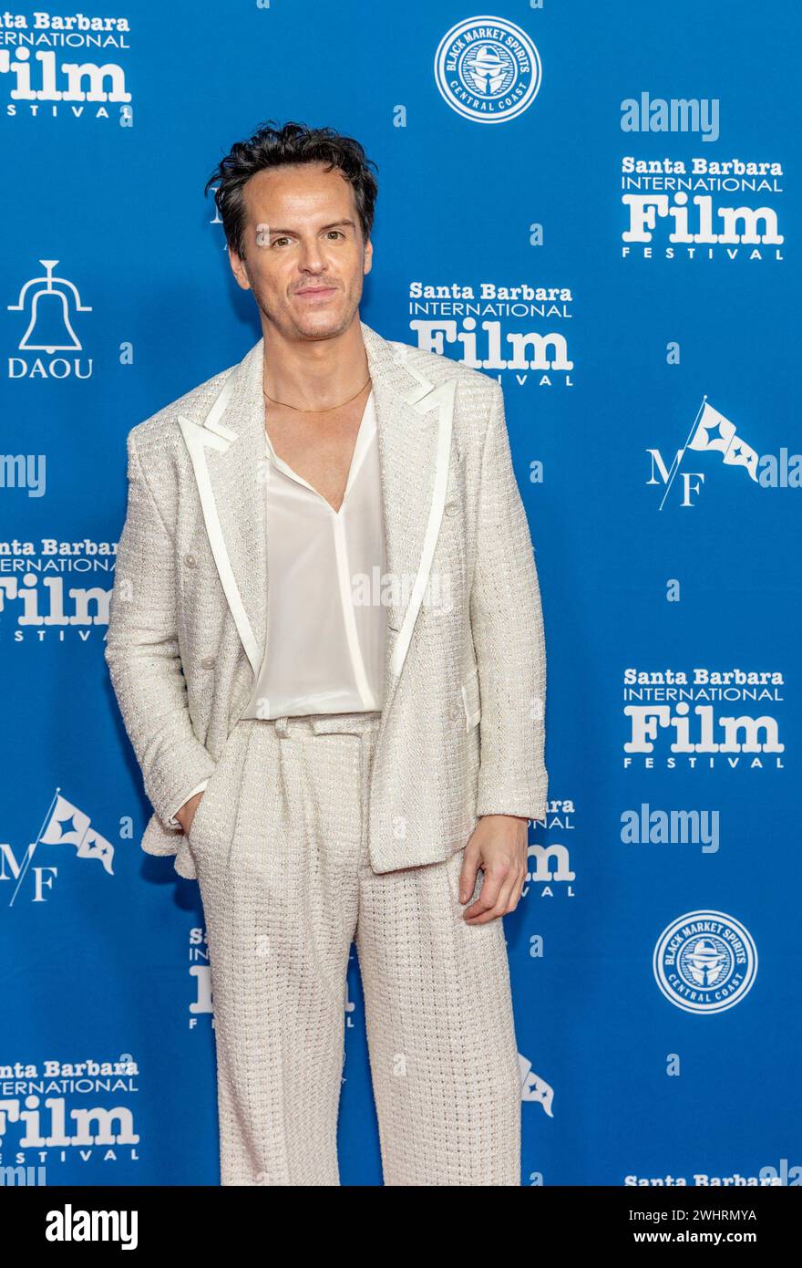 Santa Barbara, USA. 10th Feb, 2024. Red Carpet Arrivals: Andrew Scott ...