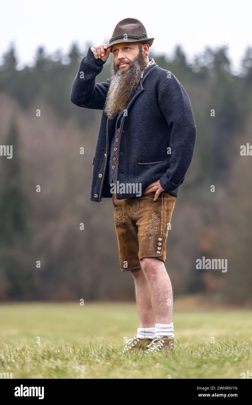 Traditional german jacket hi-res stock photography and images - Alamy