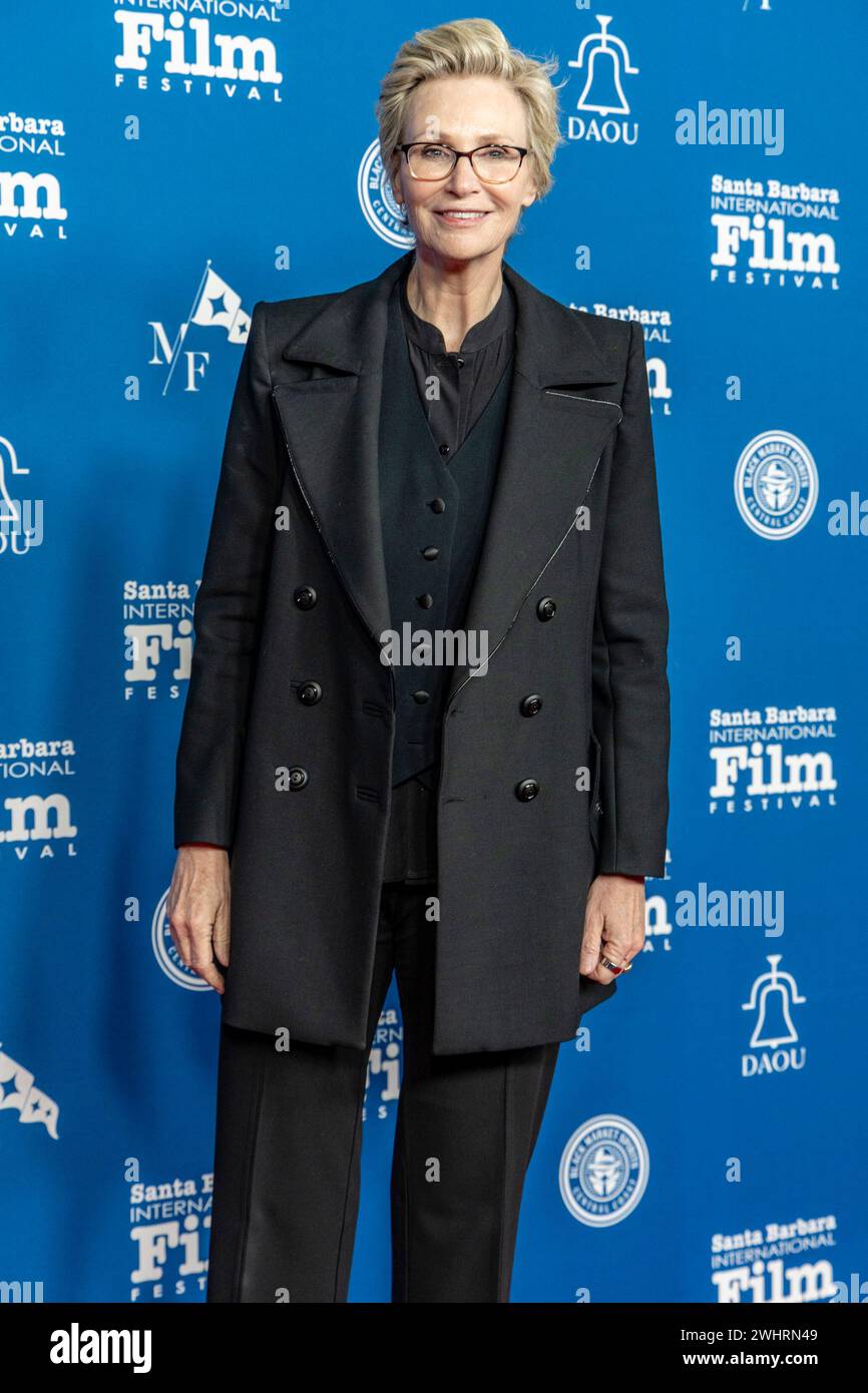 Santa Barbara, USA. 10th Feb, 2024. Red Carpet Arrivals: Jane Lynch ...