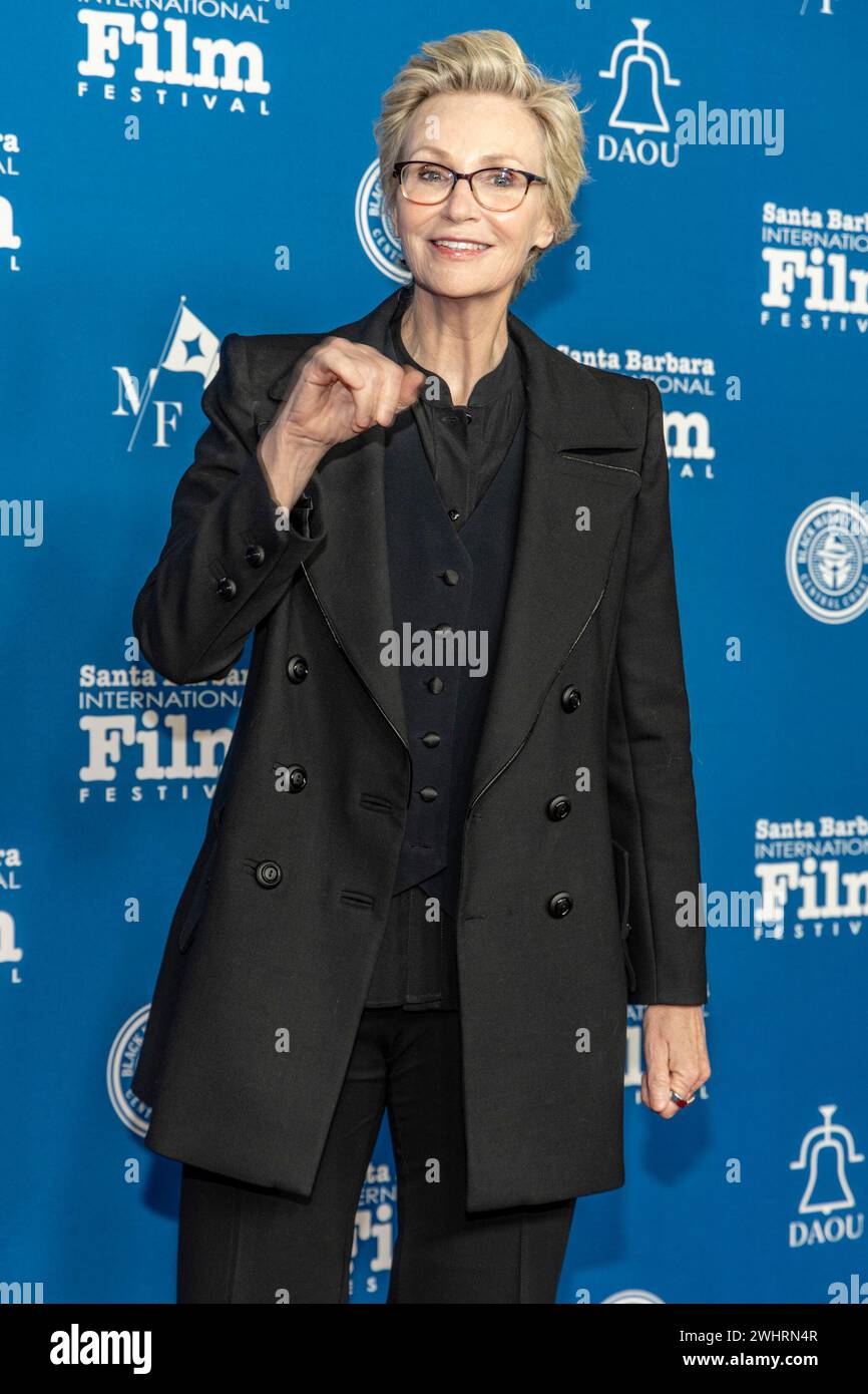 Santa Barbara, USA. 10th Feb, 2024. Red Carpet Arrivals: Jane Lynch ...