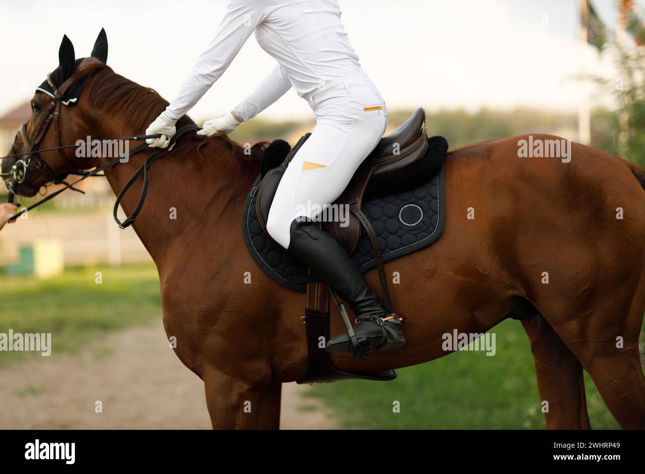White racing uniform hi-res stock photography and images - Alamy