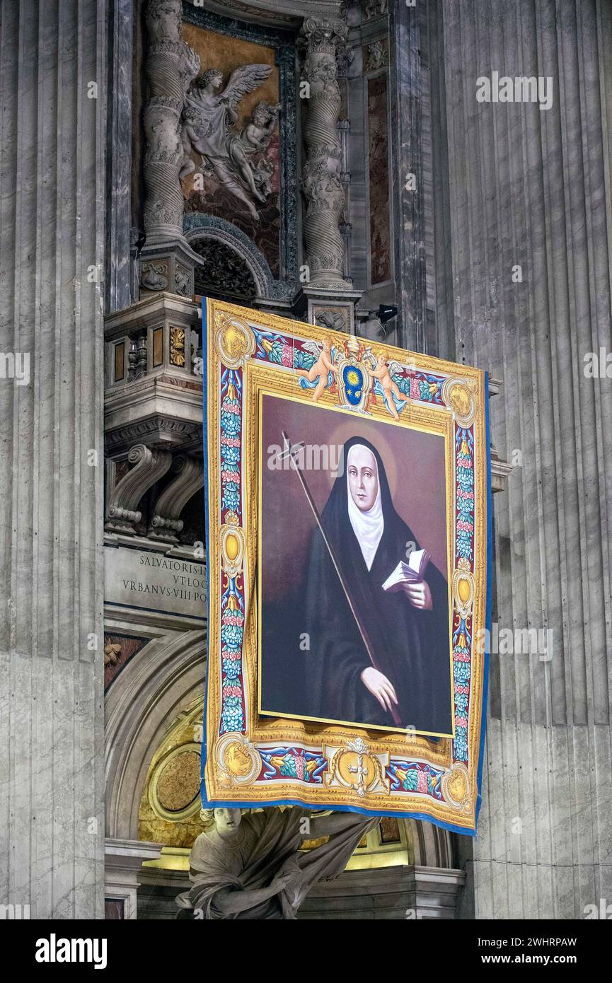 The anniversary of the apparition of the blessed virgin mary hi-res ...