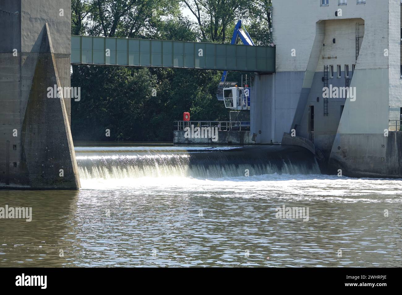 Staustufe eddersheim hi-res stock photography and images - Alamy