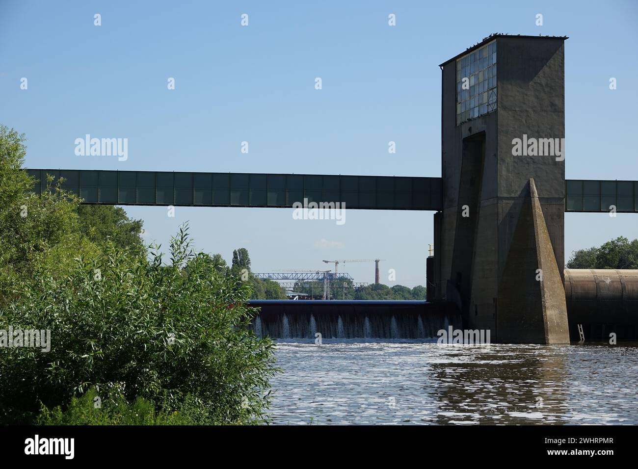 Staustufe eddersheim hi-res stock photography and images - Alamy