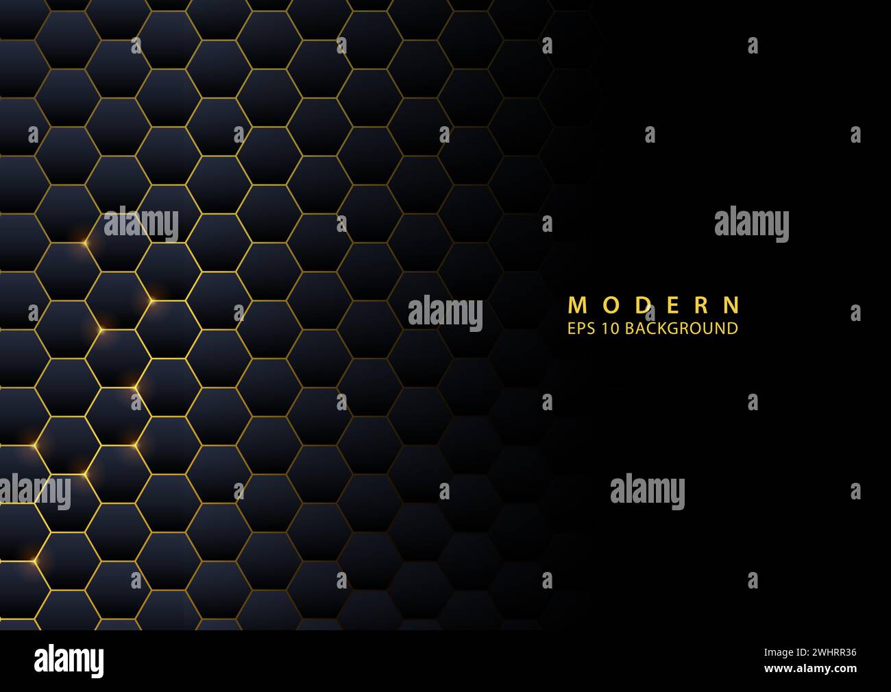 Abstract hexagonal shapes background, vector illustration Stock Vector ...