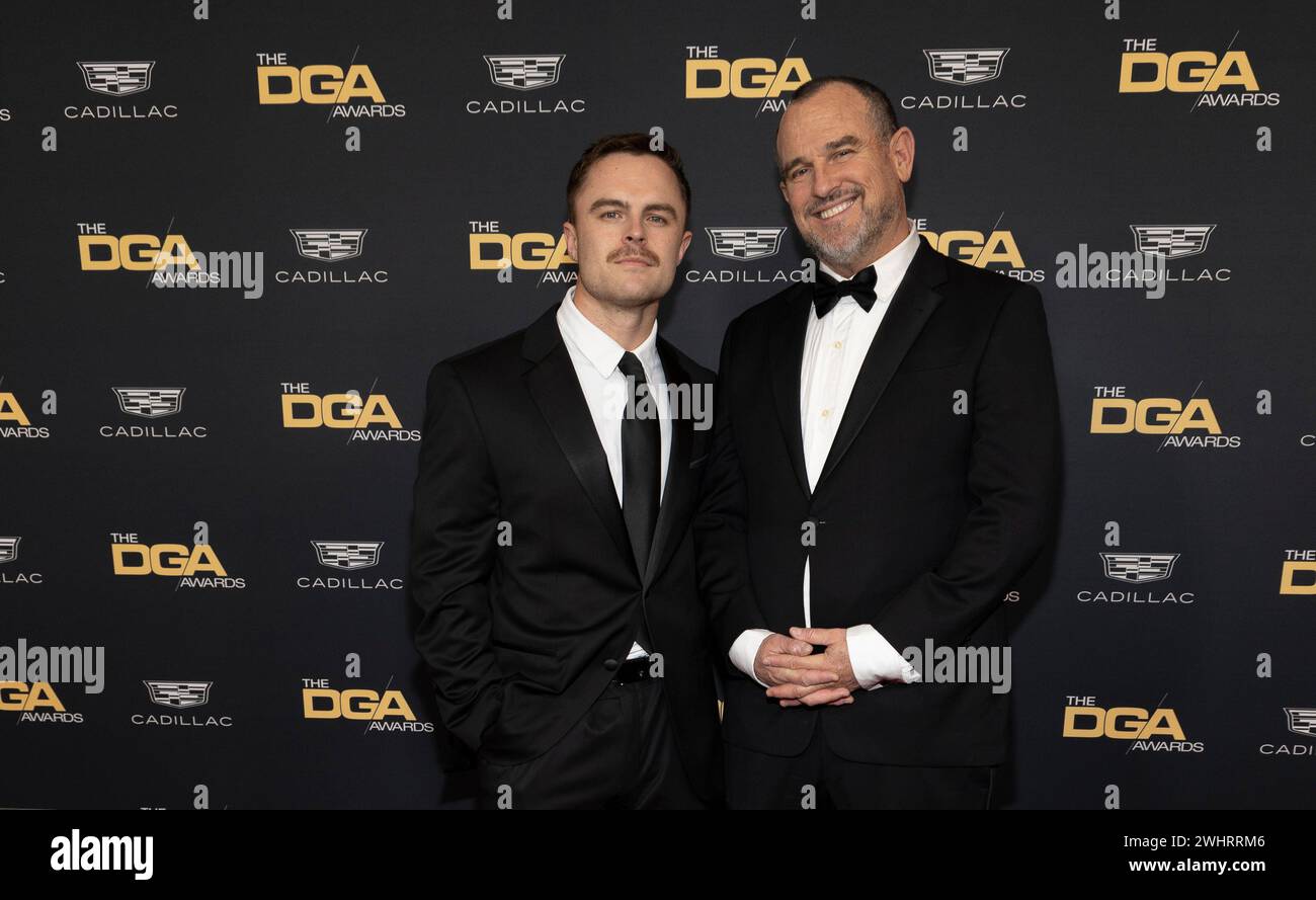 Beverly Hills, USA. 10th Feb, 2024. Isaiah Fuchs and Ken Fuchs attend ...