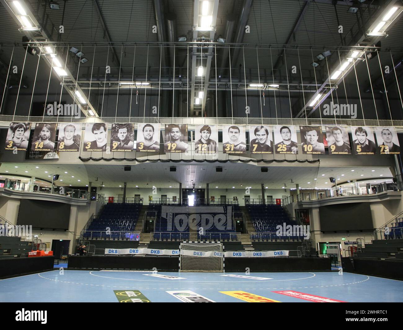 New SC Magdeburg Hall of Fame in the GETEC Arena Magdeburg Stock Photo ...