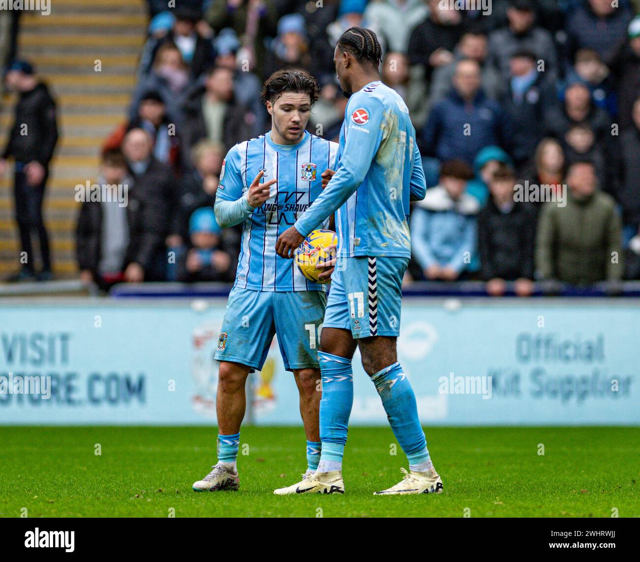 11th February 2024; Coventry Building Society Arena, Coventry, England ...