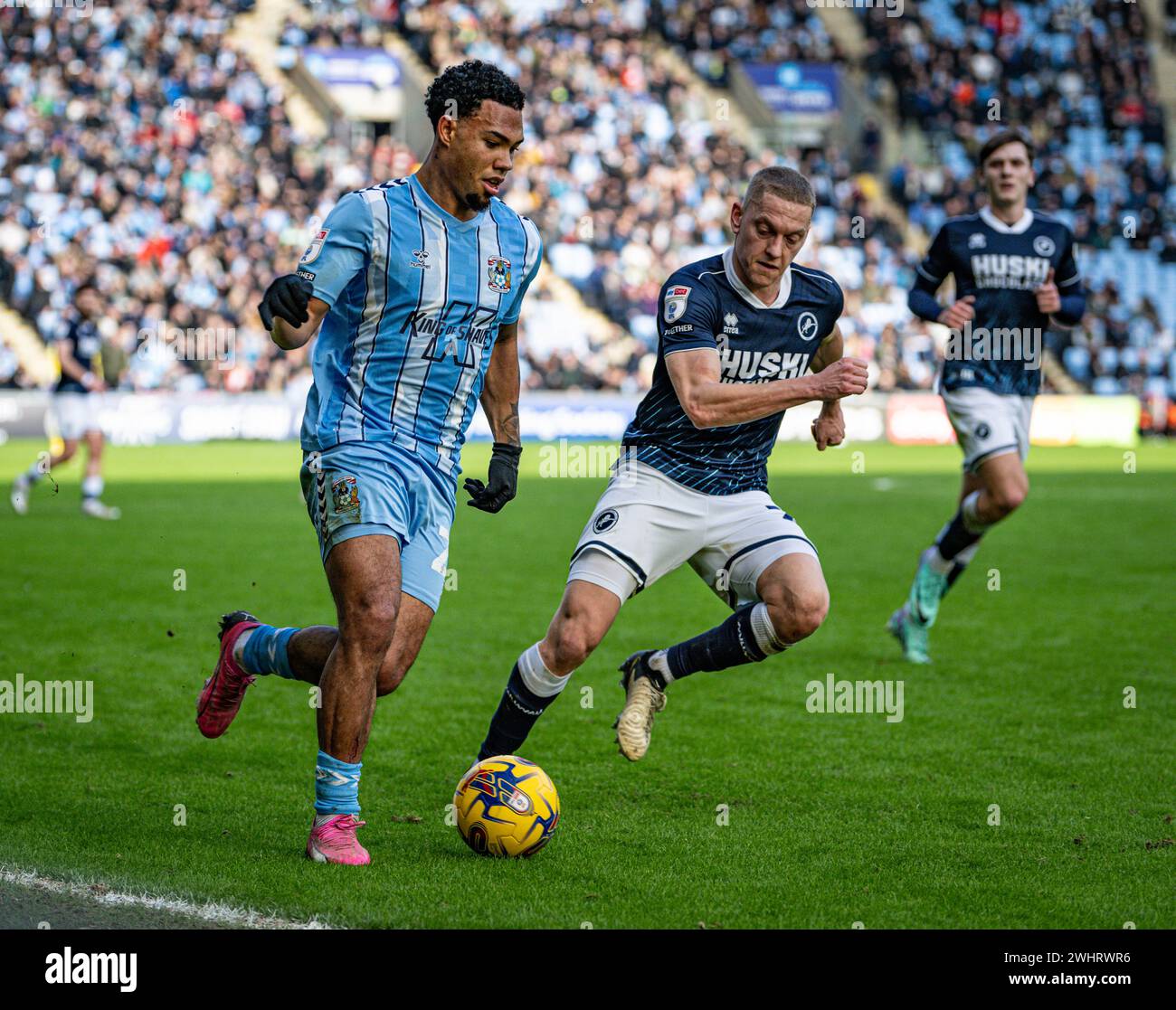 11th February 2024; Coventry Building Society Arena, Coventry, England ...