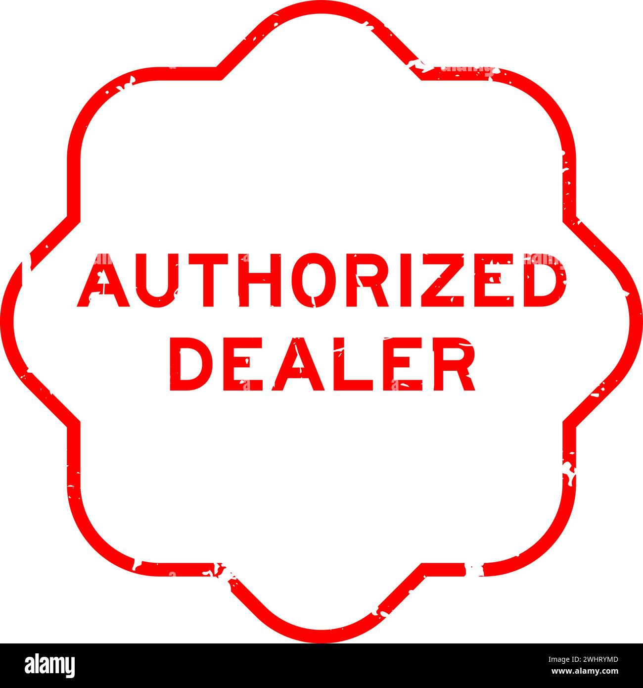 Authorized dealer stamp hi-res stock photography and images - Alamy