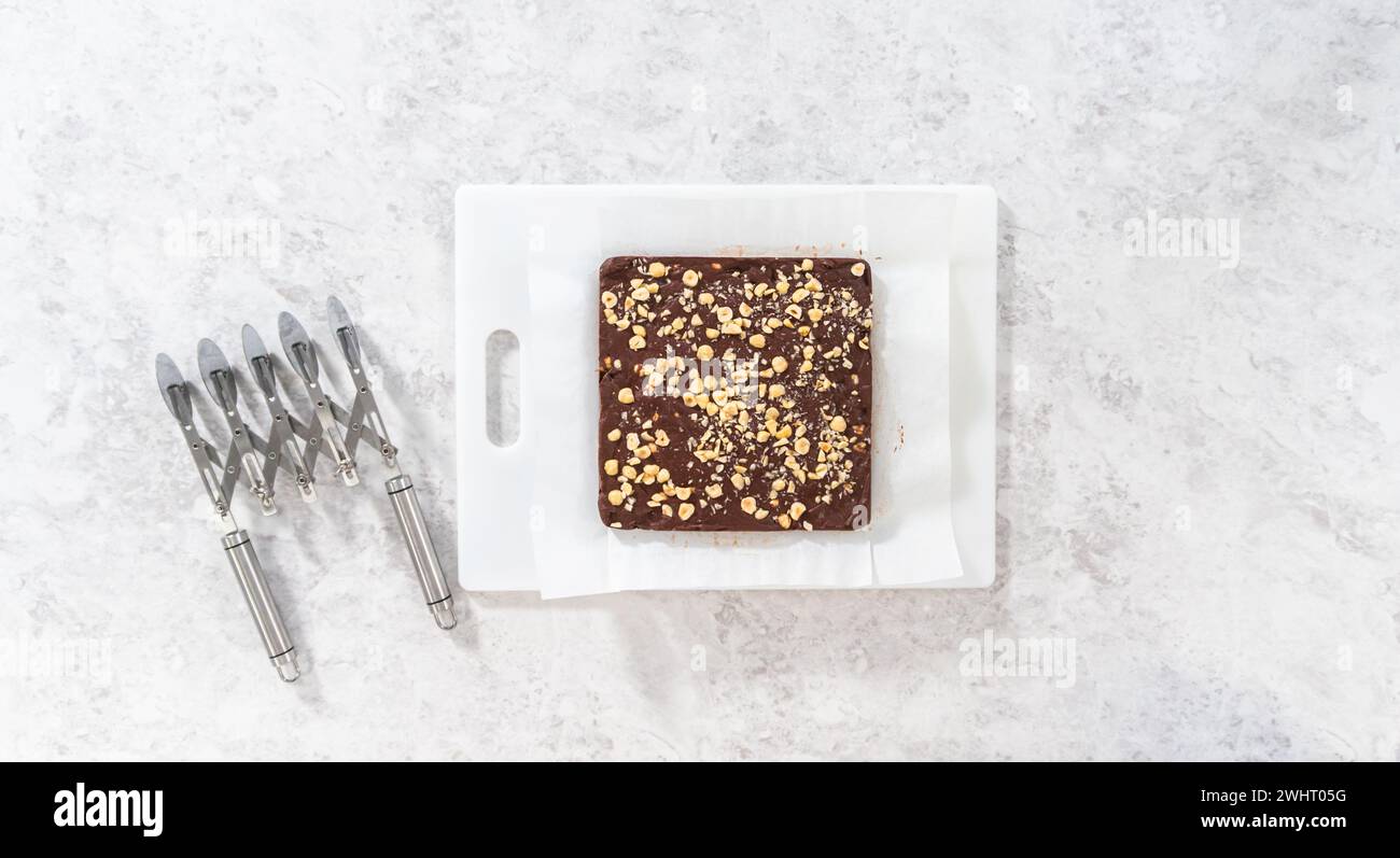 Hazelnut fudge hi-res stock photography and images - Alamy