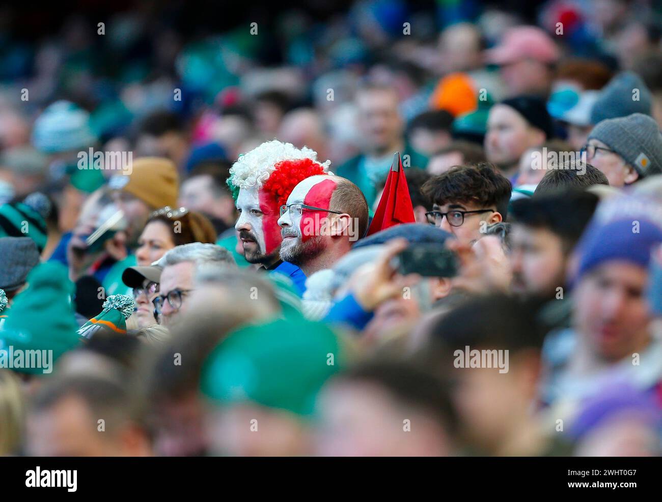 11th February 2024; Aviva Stadium, Dublin, Ireland: Six Nations ...