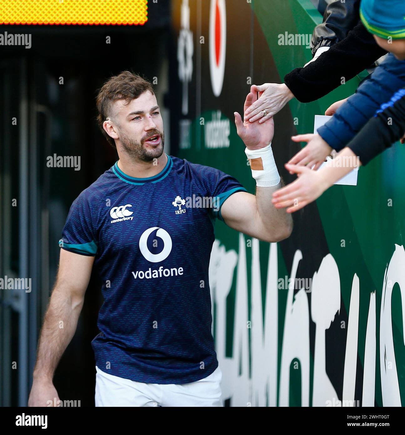 11th February 2024; Aviva Stadium, Dublin, Ireland: Six Nations ...