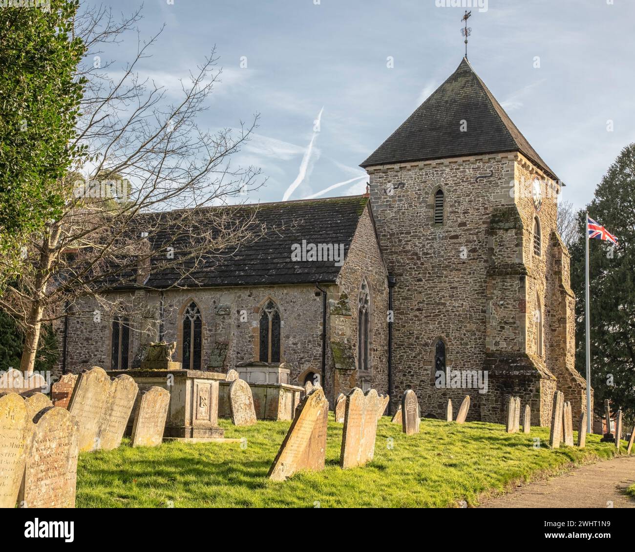 Church of Holy Trinity, Rudgwick Stock Photo - Alamy