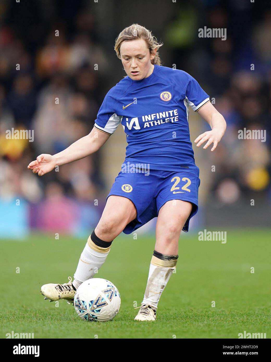 Chelsea’s Erin Cuthbert during the Adobe WFA Cup fifth round match at ...