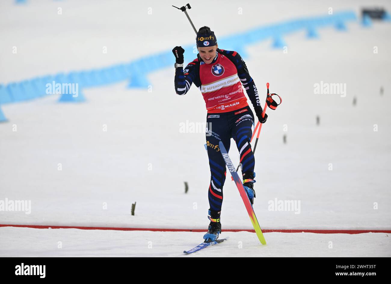 11 February 2024, Czech Republic, Nove Mesto Na Morave: Biathlon, World ...