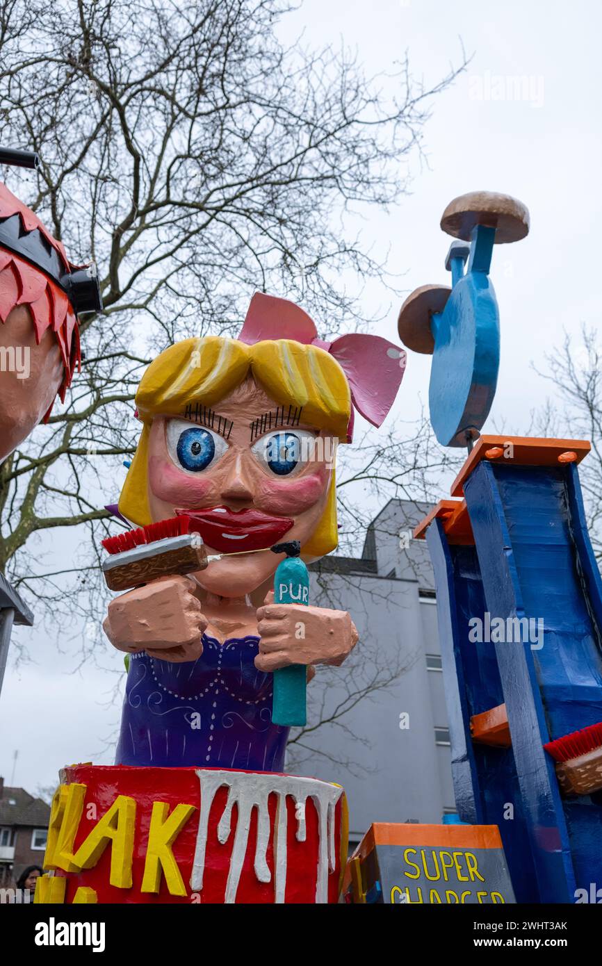 Gronau, NRW, Germany, 02.11.2024,Ç Carnival parade (Rosenmontag) photo ...