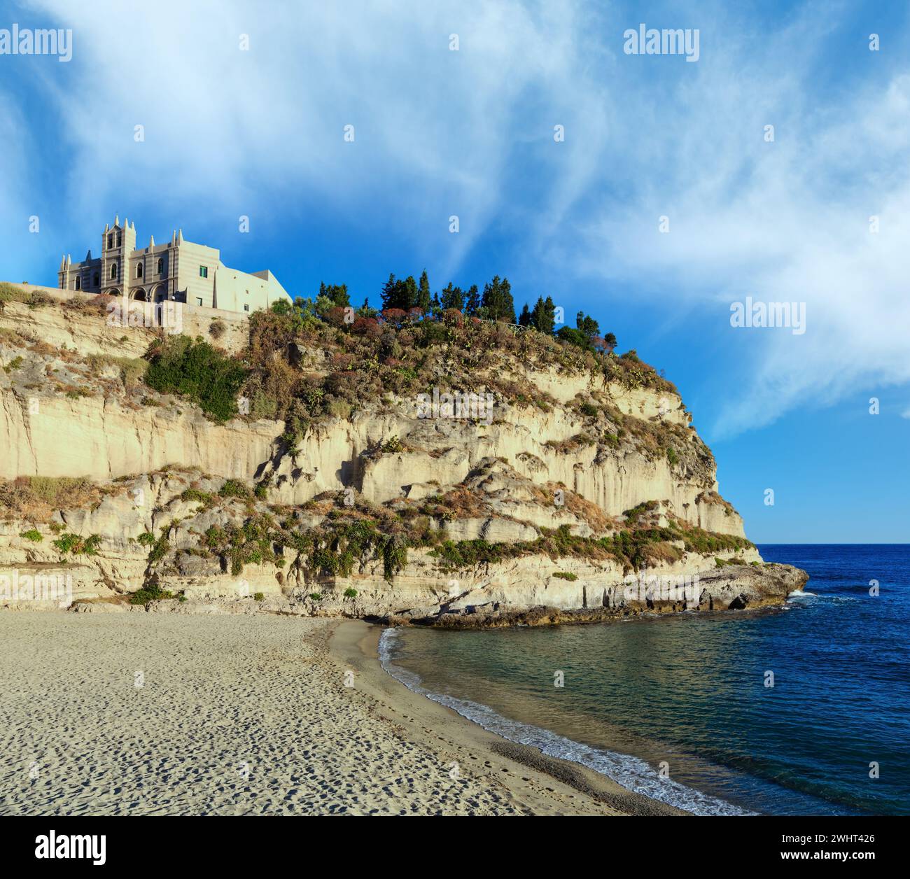 Santa Maria Island - Tropea, Calabria, Italy Stock Photo - Alamy