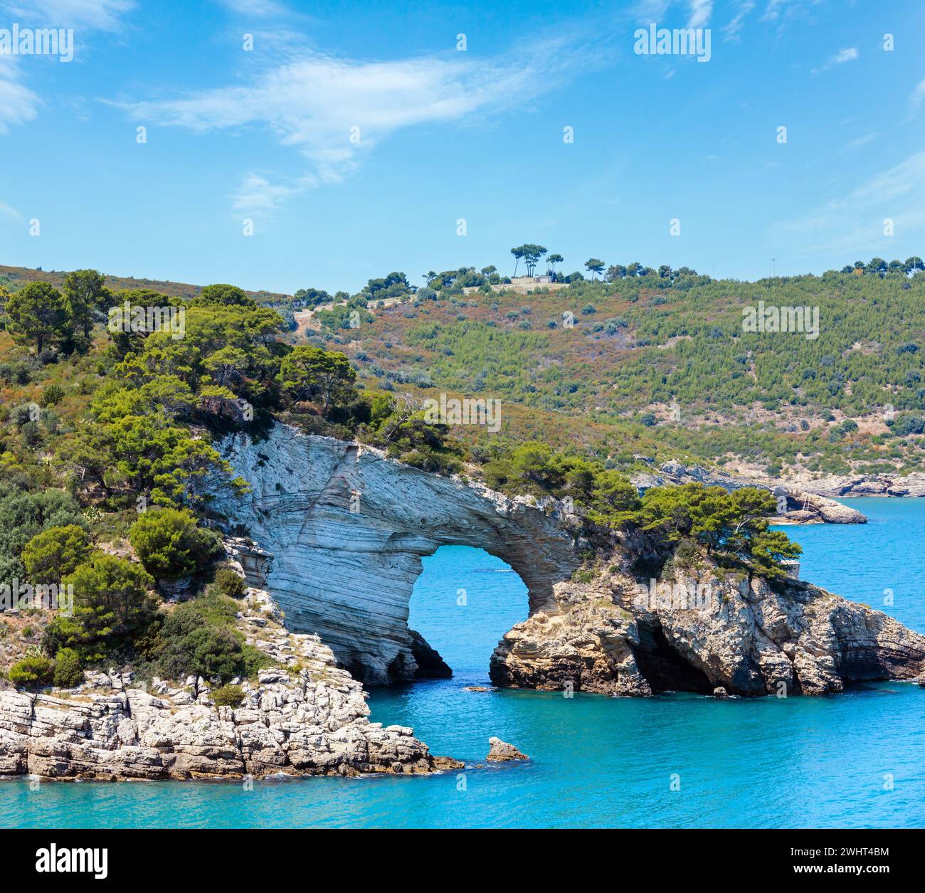 Summer Arch of San Felice, Italy Stock Photo - Alamy