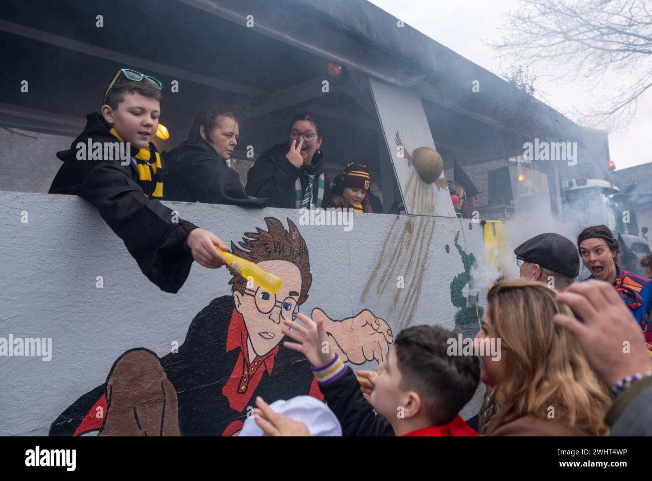 Gronau, NRW, Germany, 02.11.2024,Ç Carnival parade (Rosenmontag) photo ...