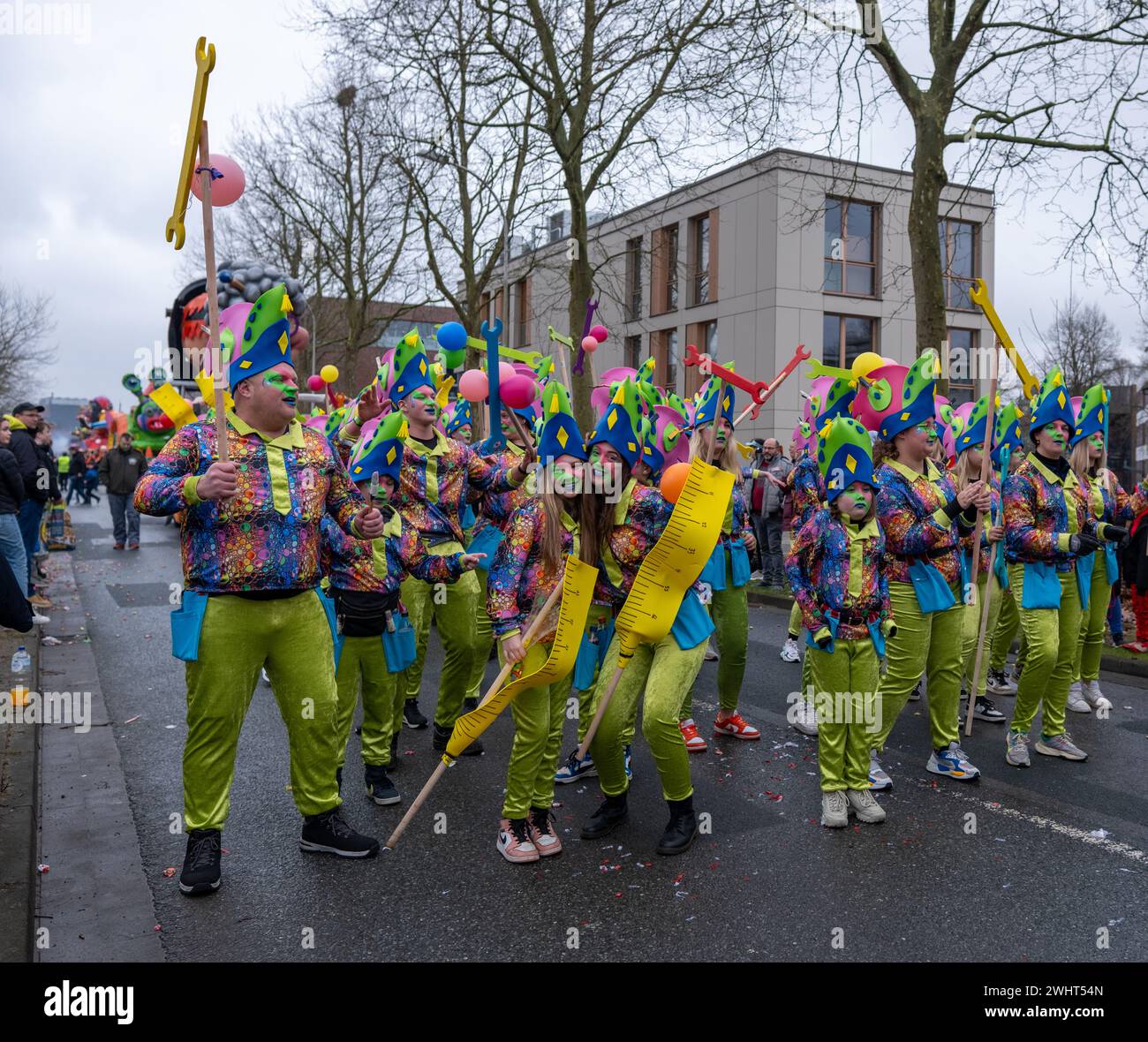 Gronau, NRW, Germany, 02.11.2024,Ç Carnival parade (Rosenmontag) photo ...