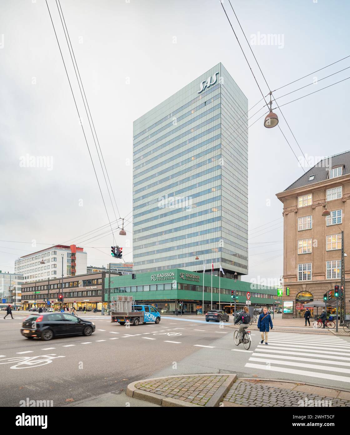 Copenhagen, Denmark - SAS Royal Hotel (now Radisson Collection Royal ...