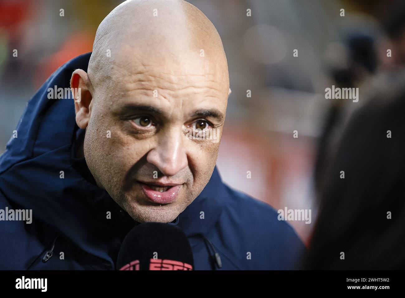 VOLENDAM - 11-02-2024, KRAS Stadium. Dutch Eredivisie Football season ...