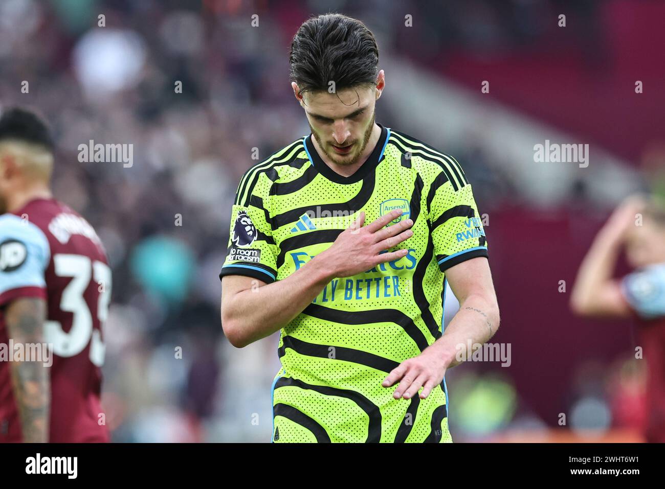 Declan rice arsenal west ham 2024 hi-res stock photography and images ...