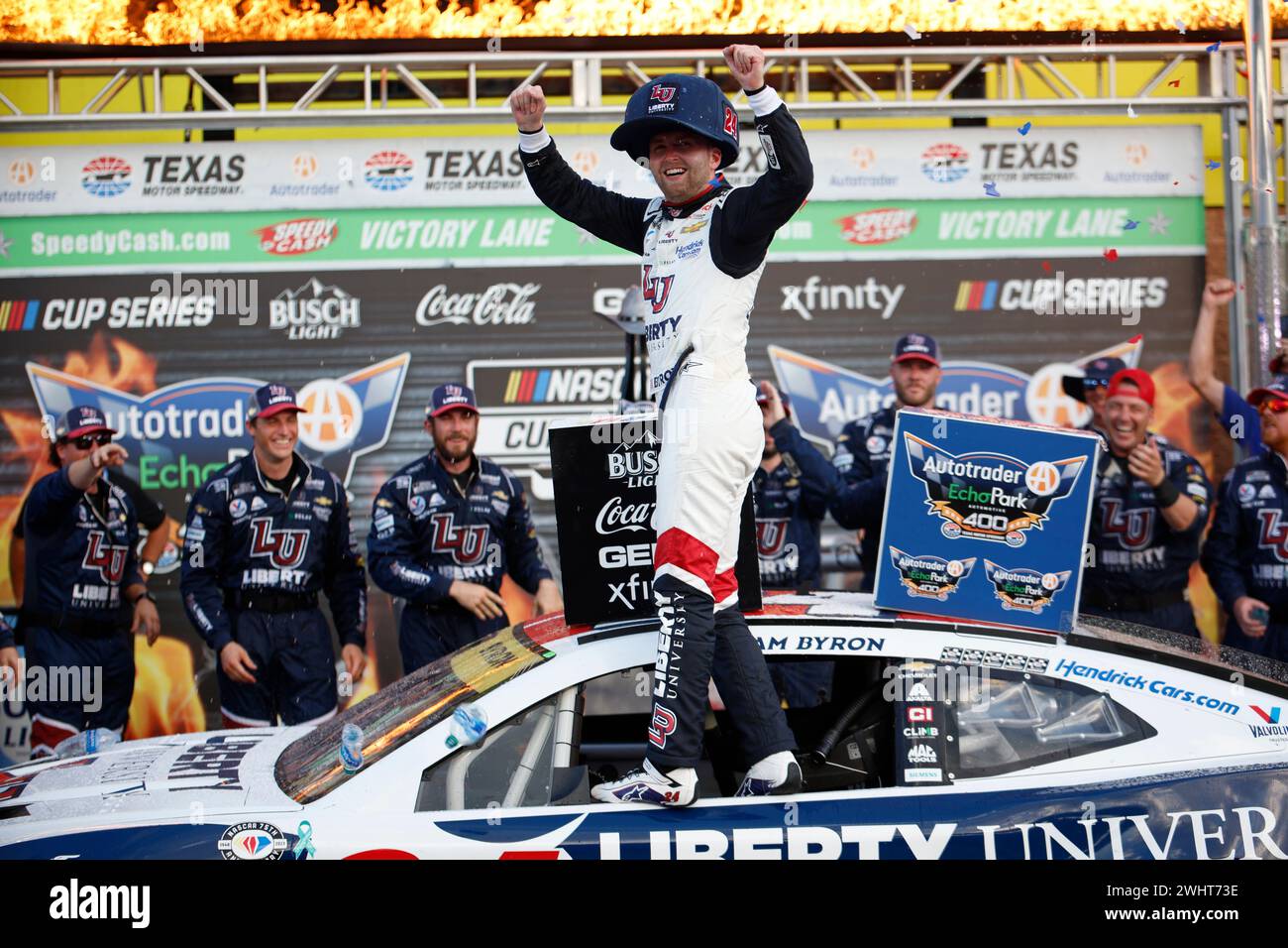 NASCAR Cup Series 2023: Autotrader EchoPark Automotive 400 Stock Photo ...